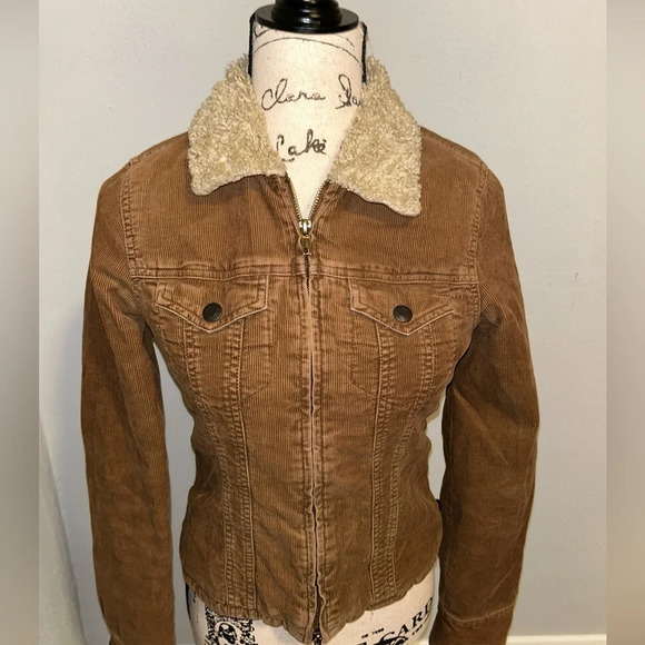 Abercrombie & Fitch | Jackets & Coats | Vintage Abercrombie Fitch Jacket Small Brown Corduroy ...